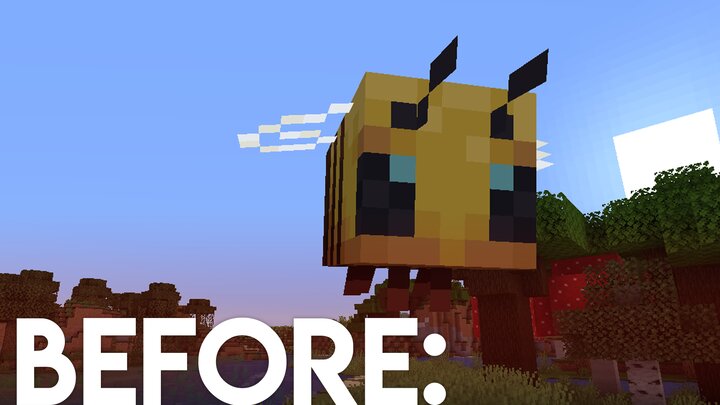 Bumble BEE 128x Minecraft Texture Pack