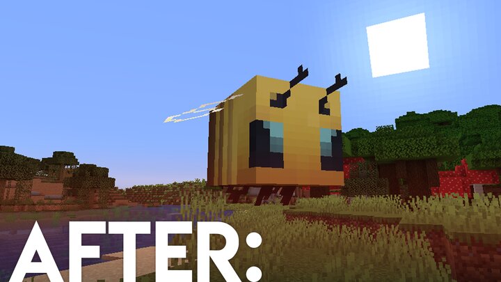 Bumble BEE 128x Minecraft Texture Pack