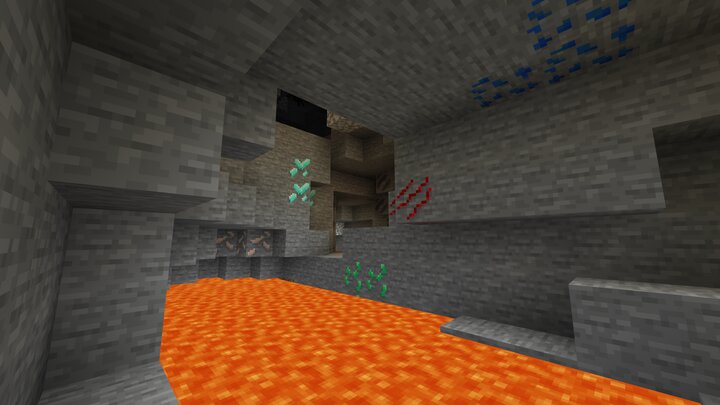 Better Ores (Bedrock Texture Pack) Minecraft Texture Pack