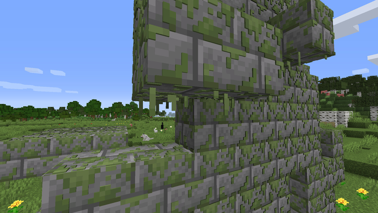 Better 3D Mossy Blocks Minecraft Texture Pack