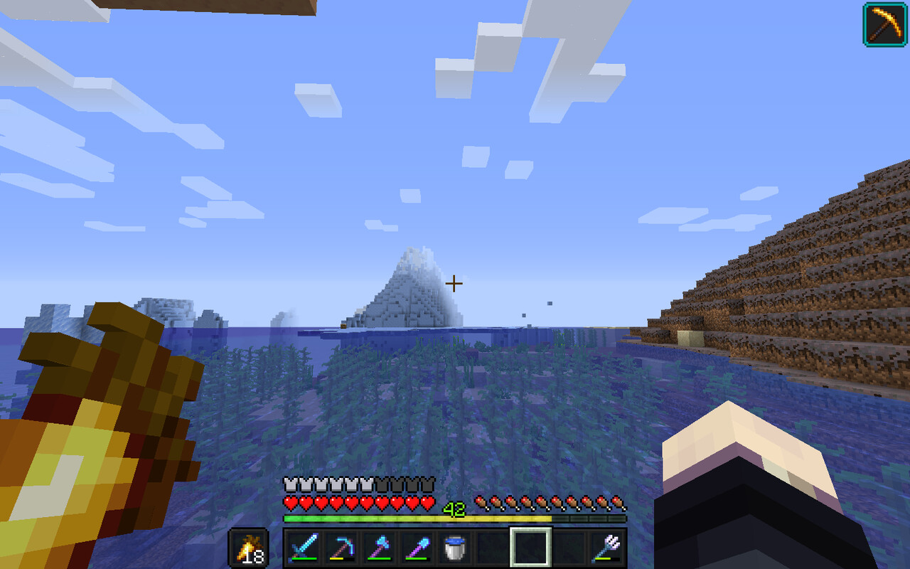 Dark mode+ Minecraft Texture Pack