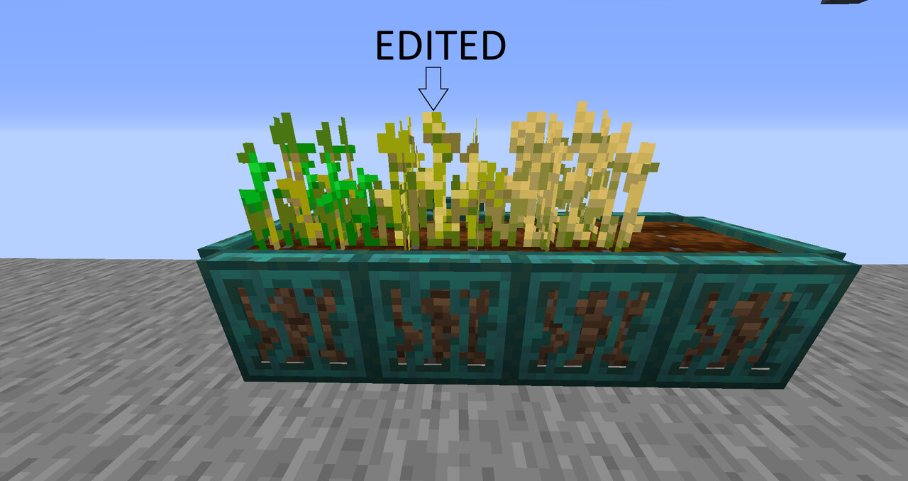 Greenier Crops Minecraft Texture Pack