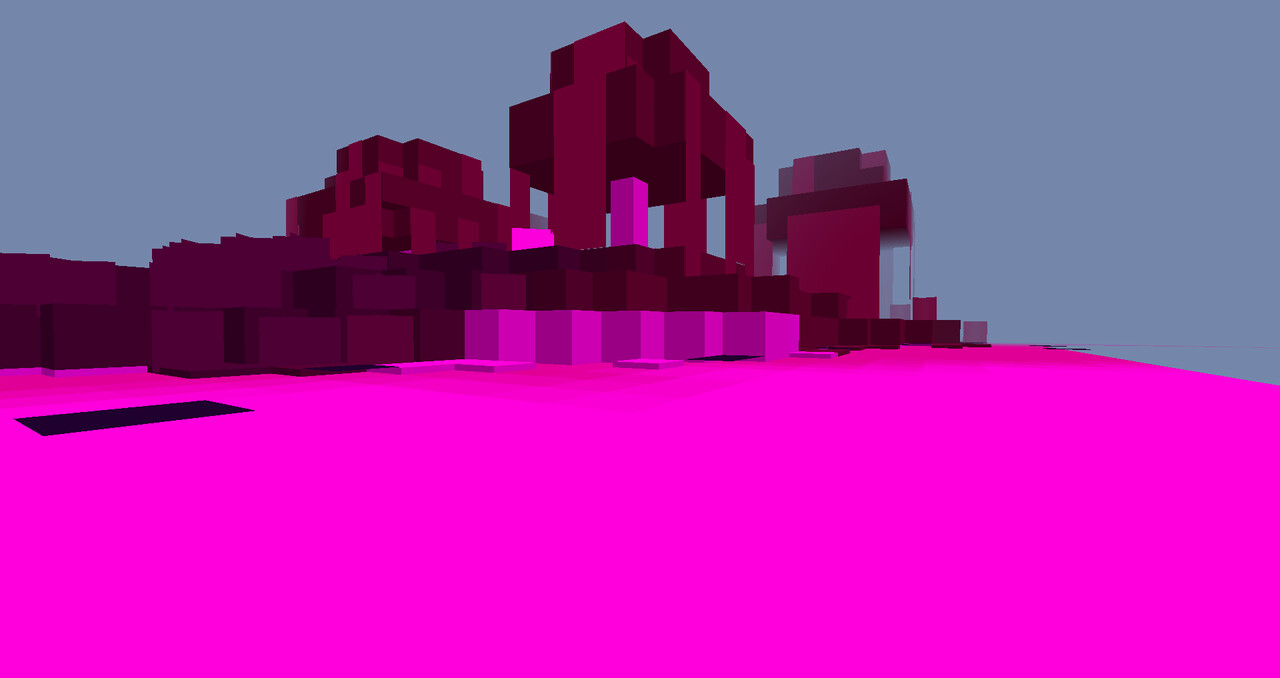full pink Minecraft Texture Pack