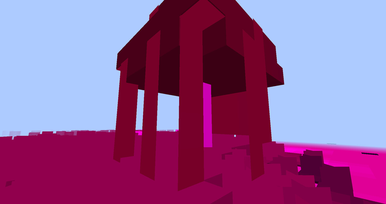 full pink Minecraft Texture Pack