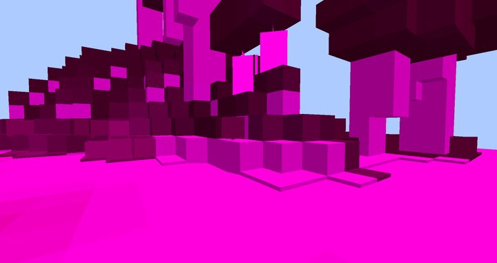 full pink Minecraft Texture Pack