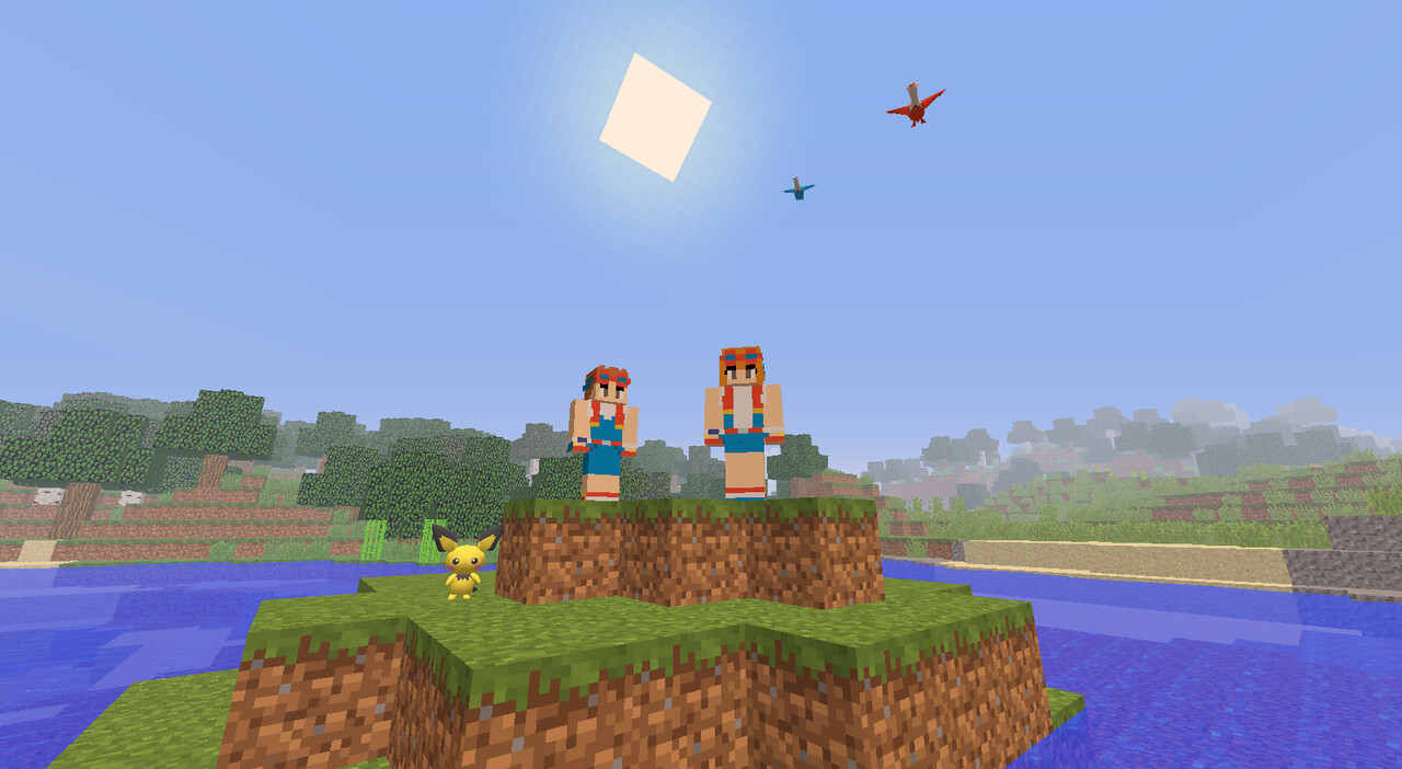 (Pixelmon) Pokemon Ranger Protagonists NPC Pack Minecraft Texture Pack