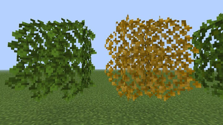 Flawless bushy leaves Minecraft Texture Pack