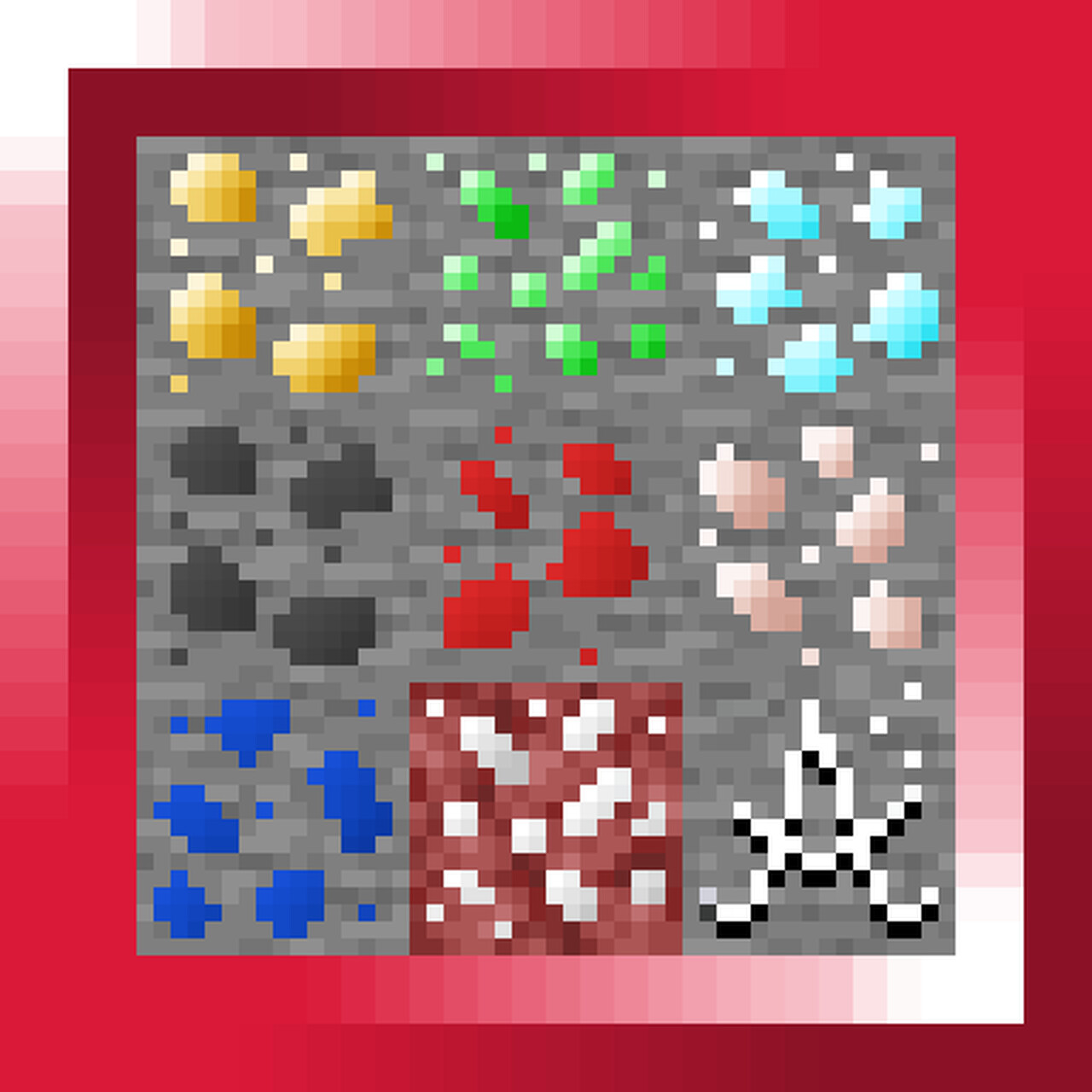 Varied Minerals Minecraft Texture Pack