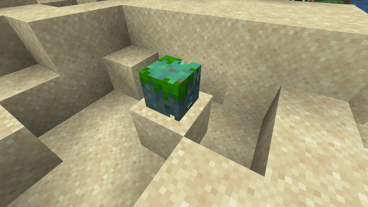 Drowned Head Minecraft Texture Pack