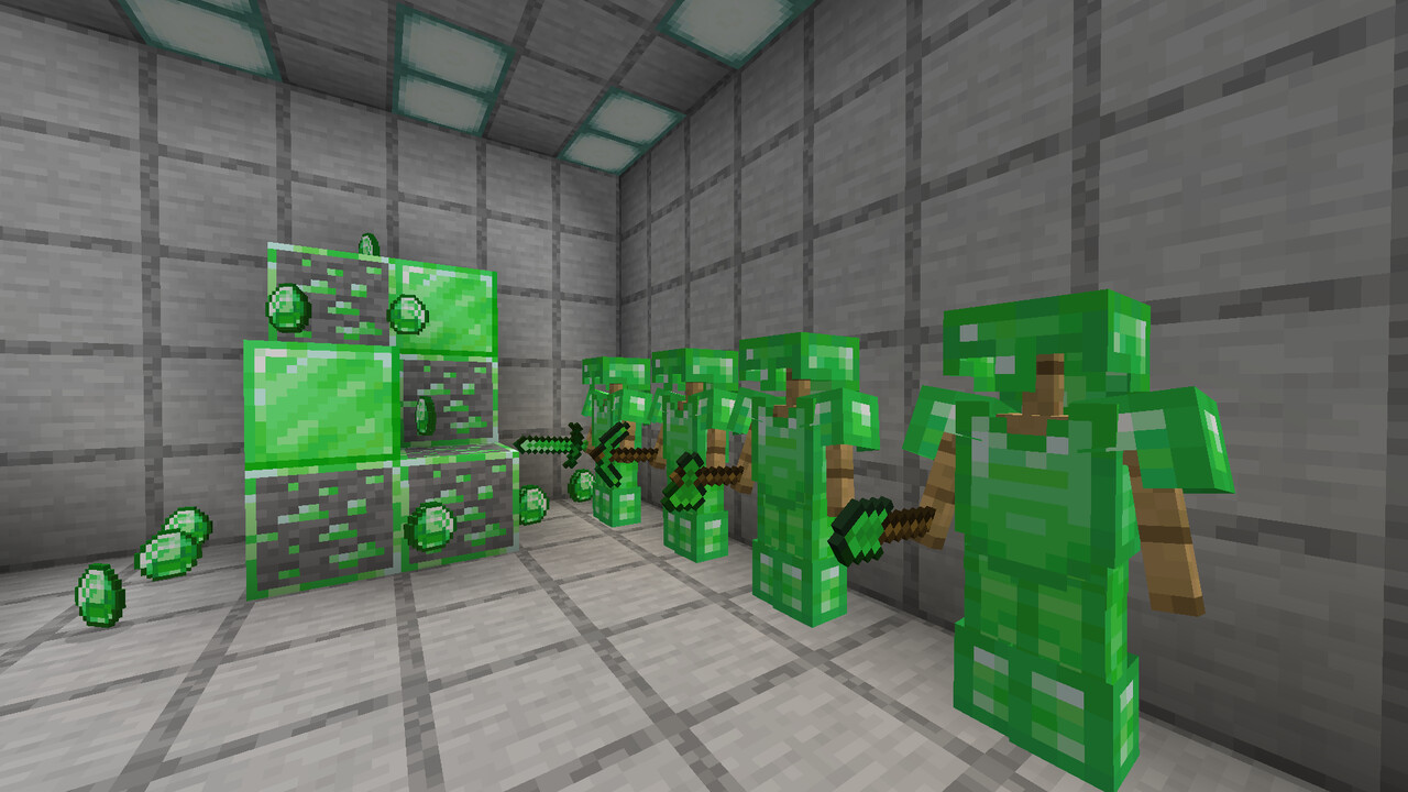 Emerald Items 1.15+ (Supports 1.16.1) Minecraft Texture Pack