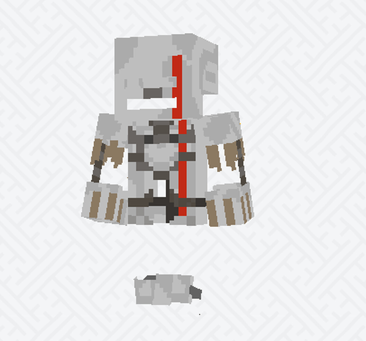 Minecraft Dungeons Grimm iron Armour Minecraft Texture Pack