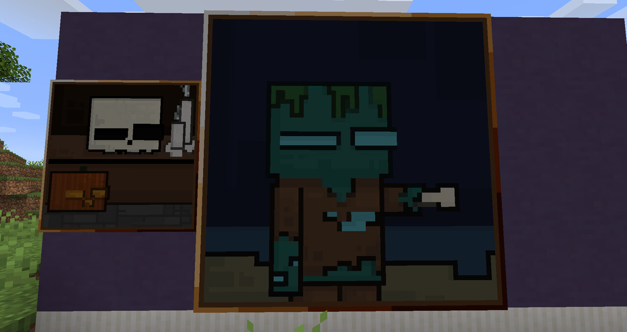 My Pixel Art As Some Paintings Minecraft Texture Pack