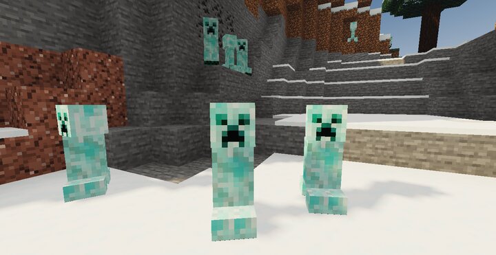 Creepers + 1.2.1 Minecraft Texture Pack
