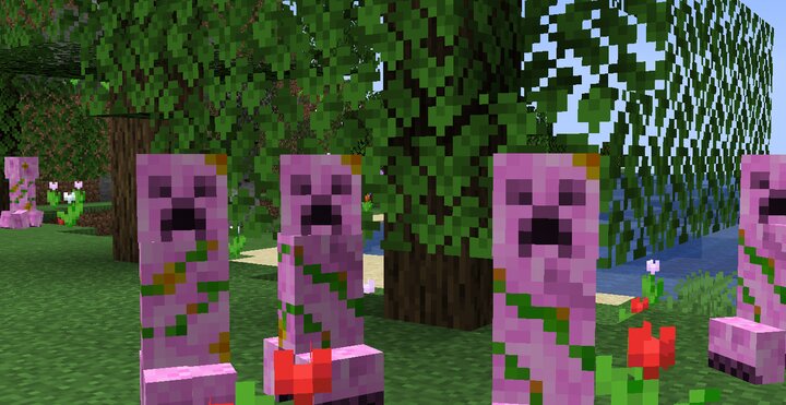 Creepers + 1.2.1 Minecraft Texture Pack