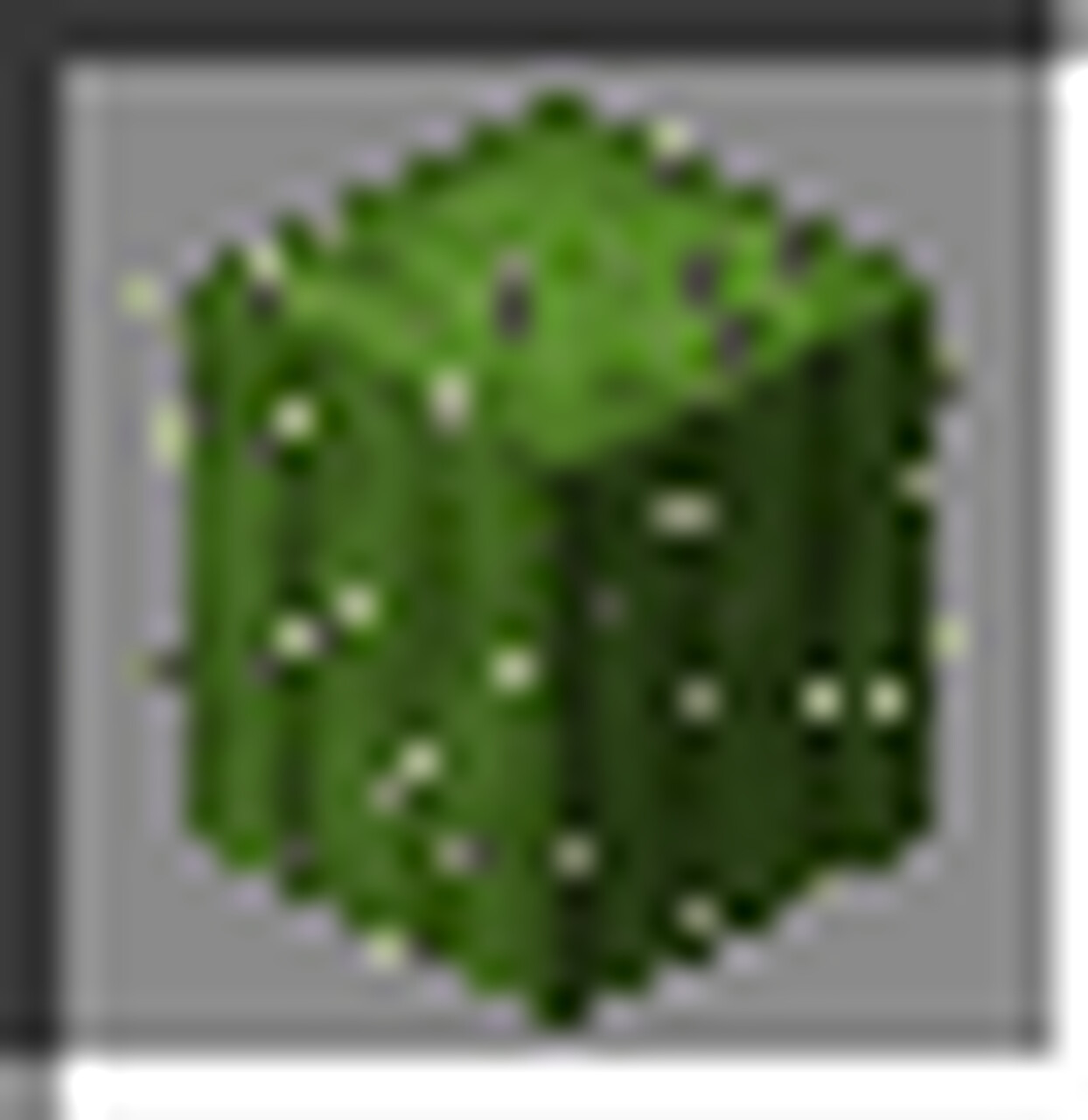 3D Cactus 32x32 Minecraft Texture Pack