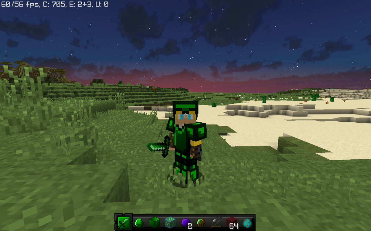 Esmeralda Combat PVP 16x Minecraft Texture Pack