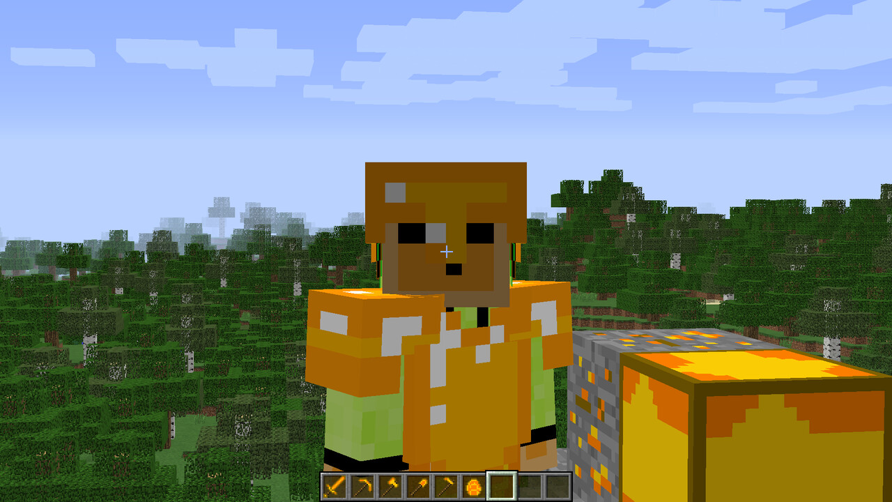 orange pack demo Minecraft Texture Pack