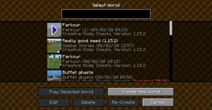 Better Menus Minecraft Texture Pack