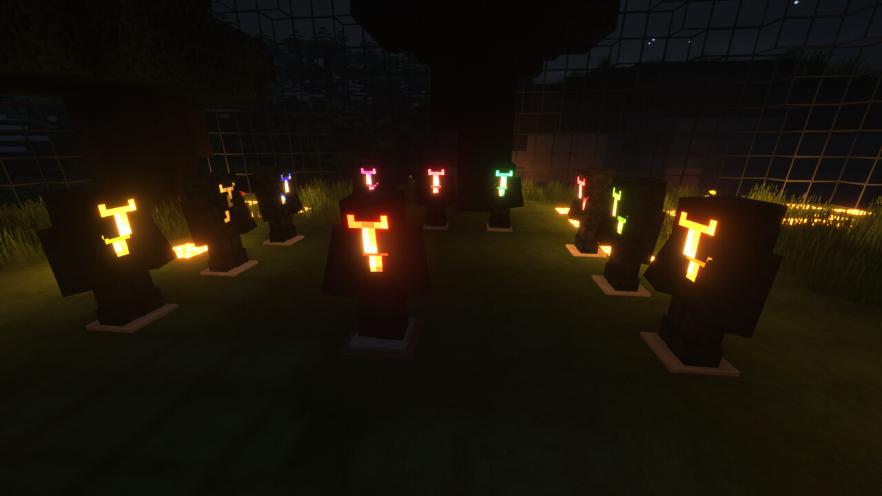 Society's Animated Netherite Glow Armor Minecraft Texture Pack