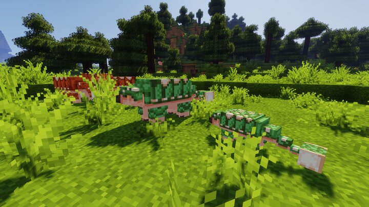 [Dino] Sauropeltas - The Cretaceous Hammer! Minecraft Texture Pack