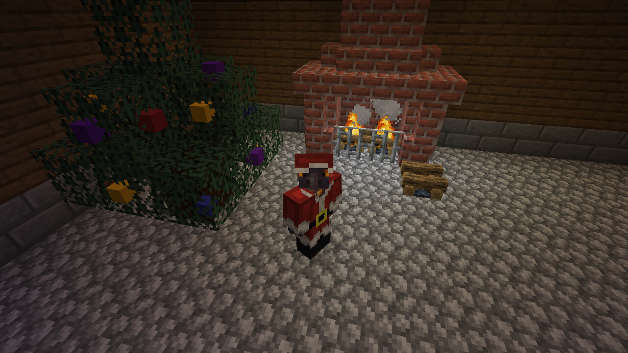 Christmas Leather Armor Minecraft Texture Pack