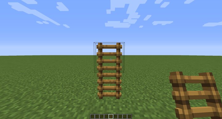 3D Ladders Minecraft Texture Pack