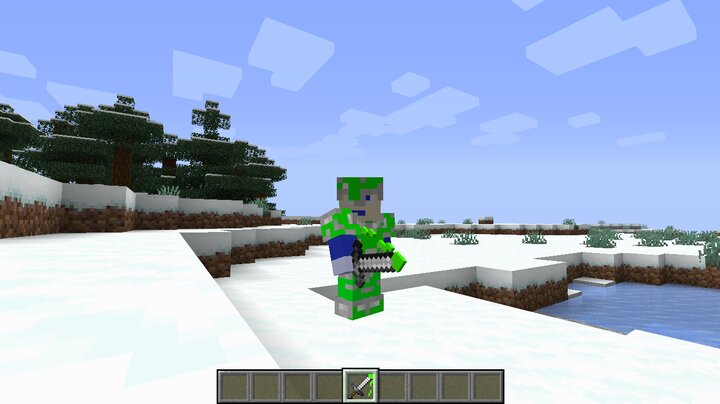 Slime Equipment Minecraft Texture Pack