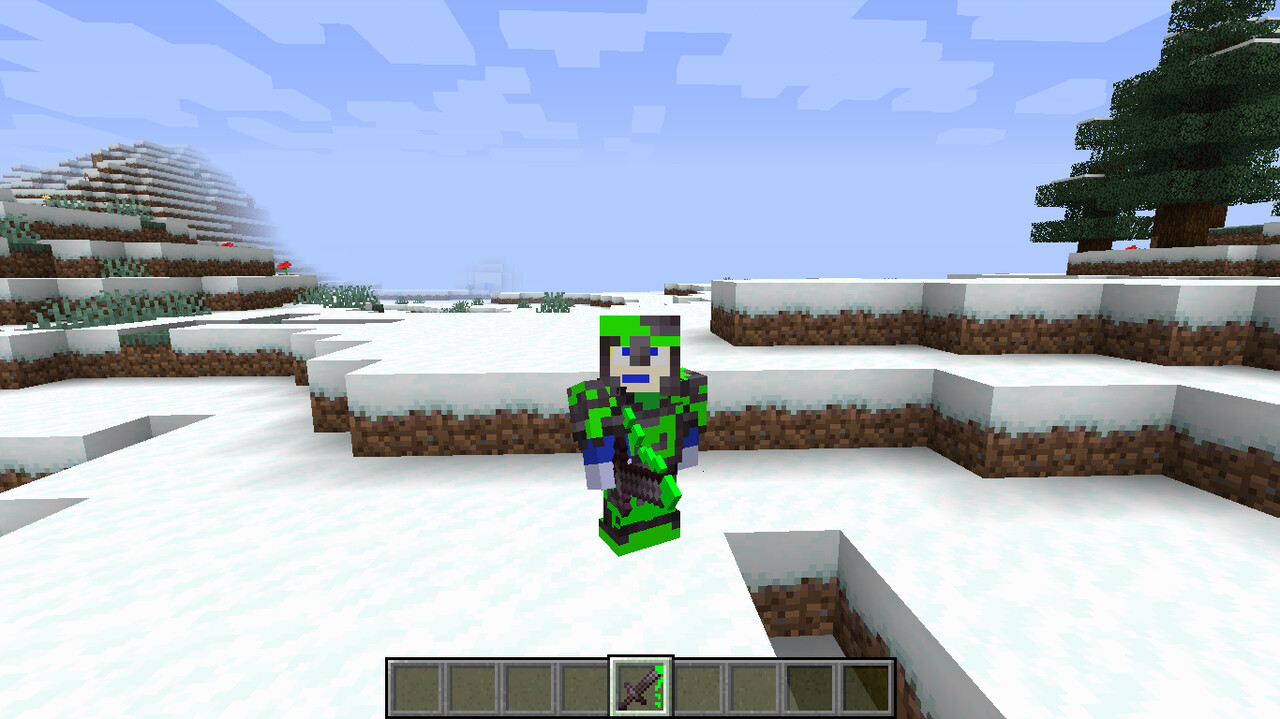 Slime Equipment Minecraft Texture Pack