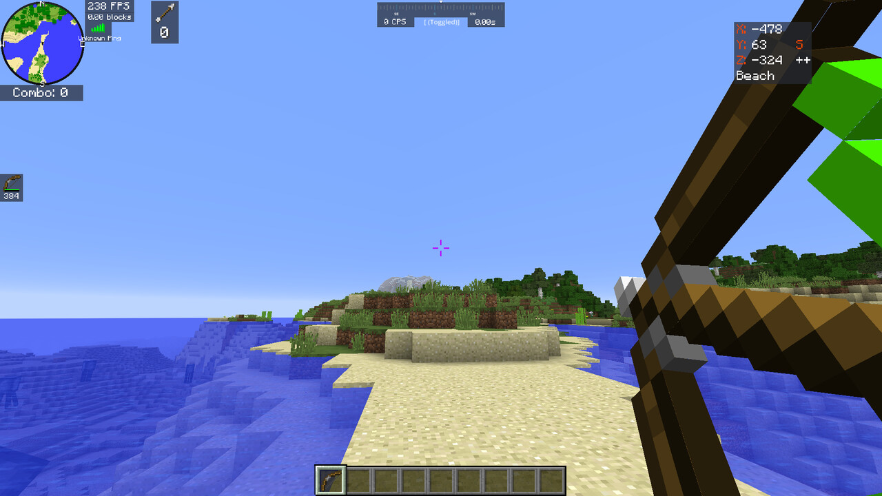 Bow Charge Resource Pack (multiple MC versions) Minecraft Texture Pack