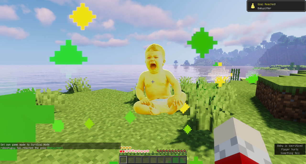 Golden Baby Totem Minecraft Texture Pack