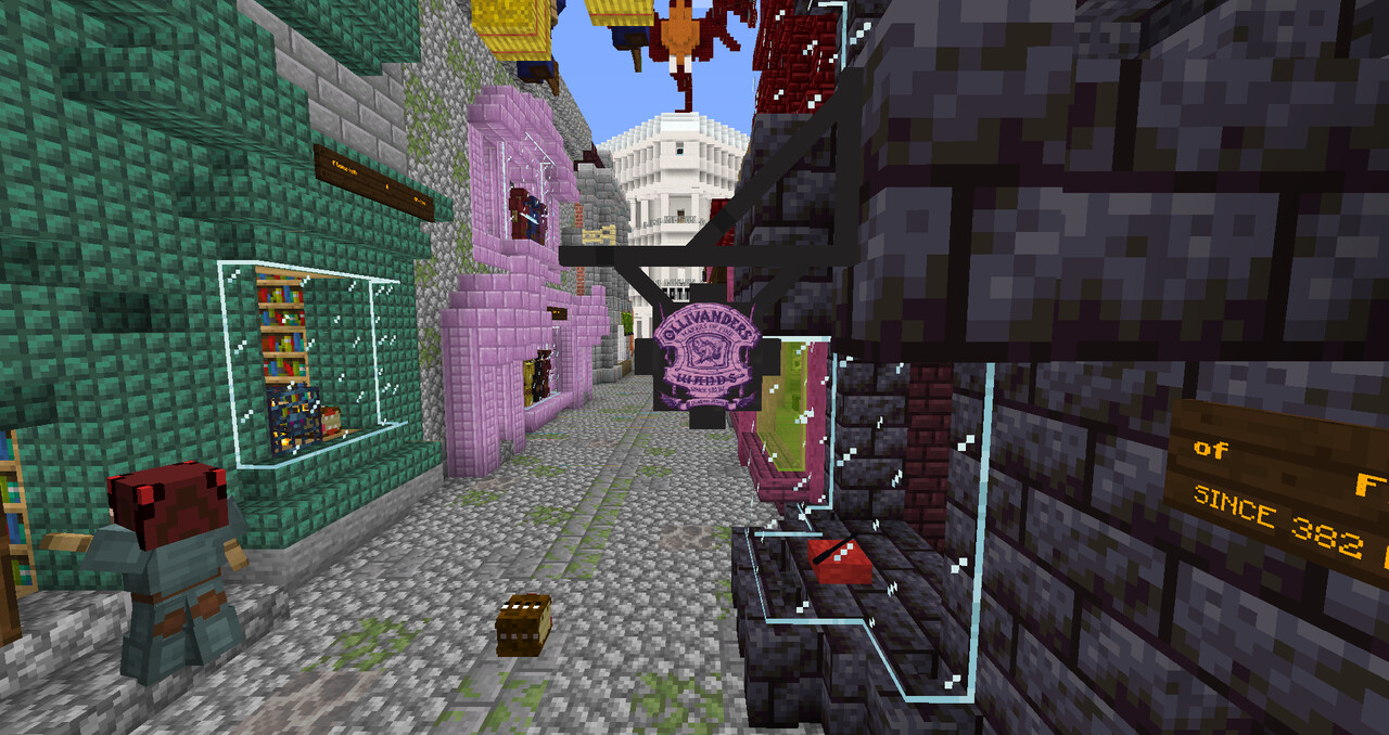 Diagon Alley Minecraft Texture Pack