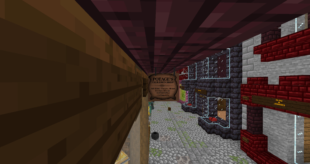 Diagon Alley Minecraft Texture Pack