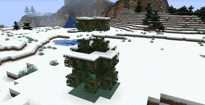 Wild leaves [Useful for gameplay, not just cosmetic] Minecraft Texture Pack