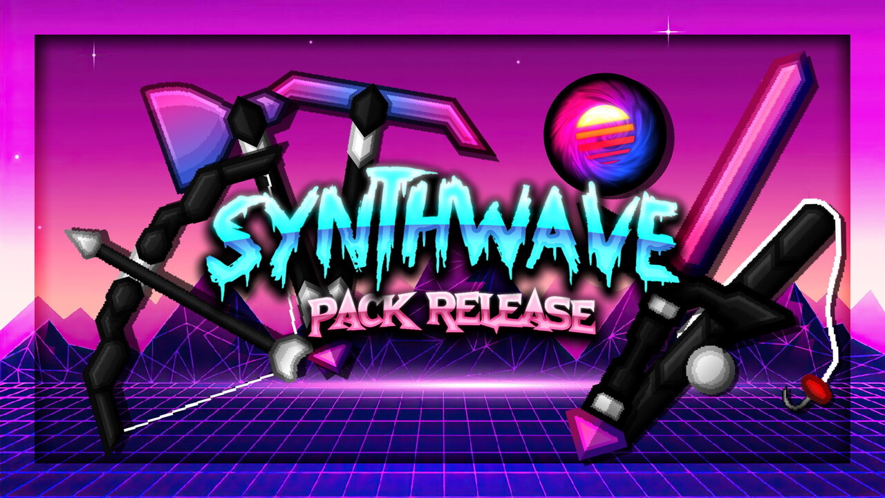 Synthwave V2 [256x] PVP Pack Minecraft Texture Pack