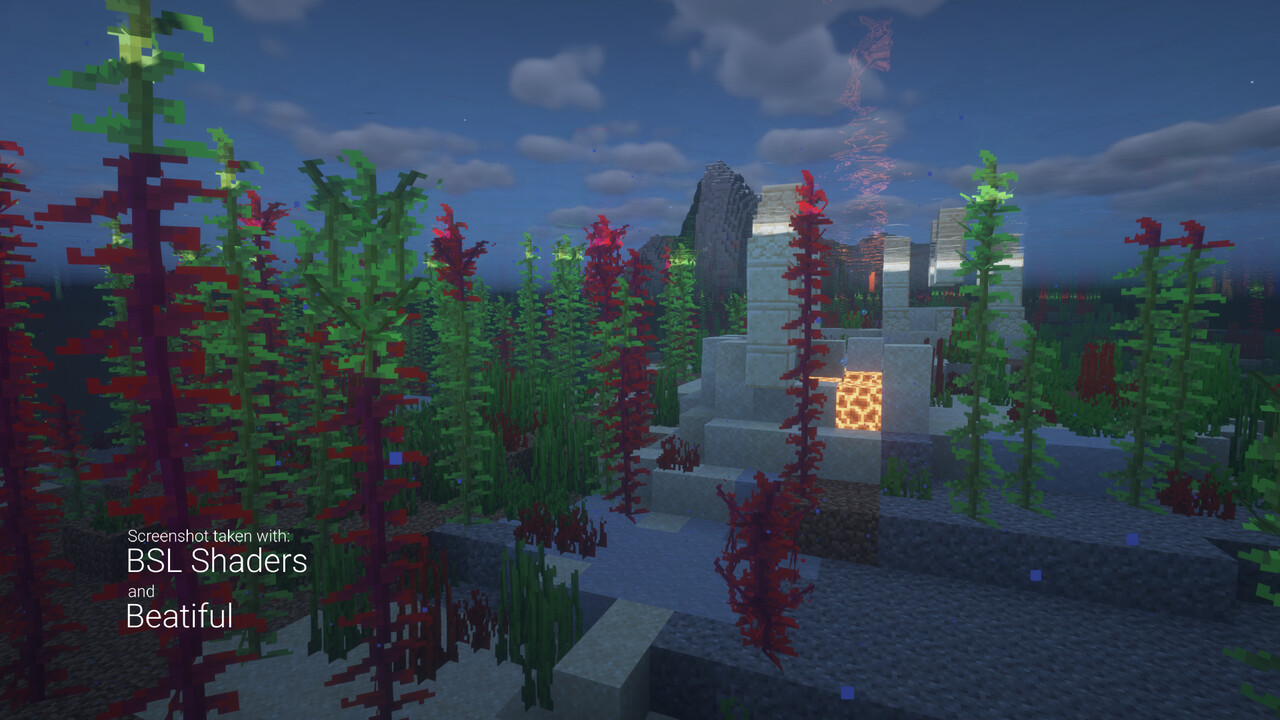 Beautiful - underwater biomes & more Minecraft Texture Pack