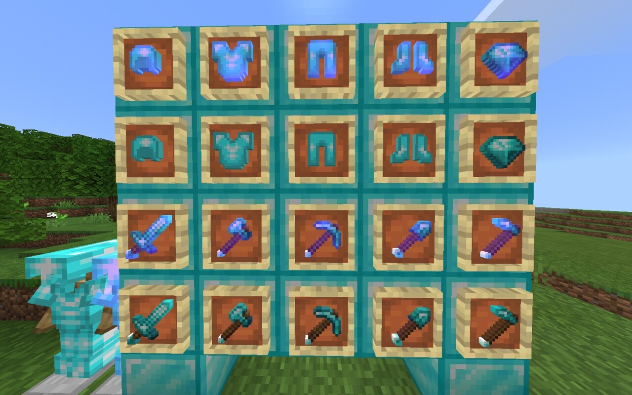 Diamonds remade (Bedrock) Minecraft Texture Pack