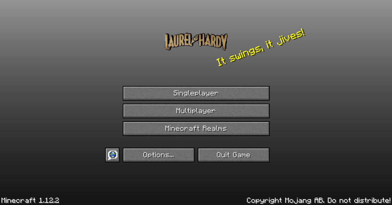 Laurel & Hardy Craft Now with 3D decor! Minecraft Texture Pack