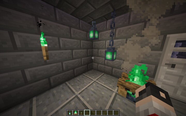 Green soul fire Minecraft Texture Pack