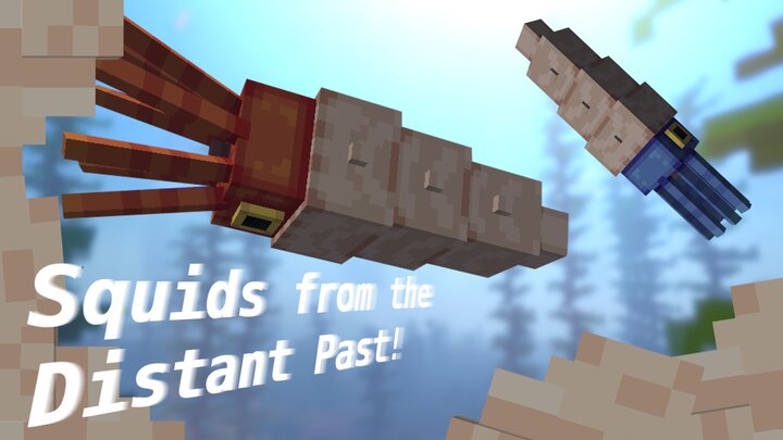 [Dino] Orthocerida - Squids from the Deep! Minecraft Texture Pack