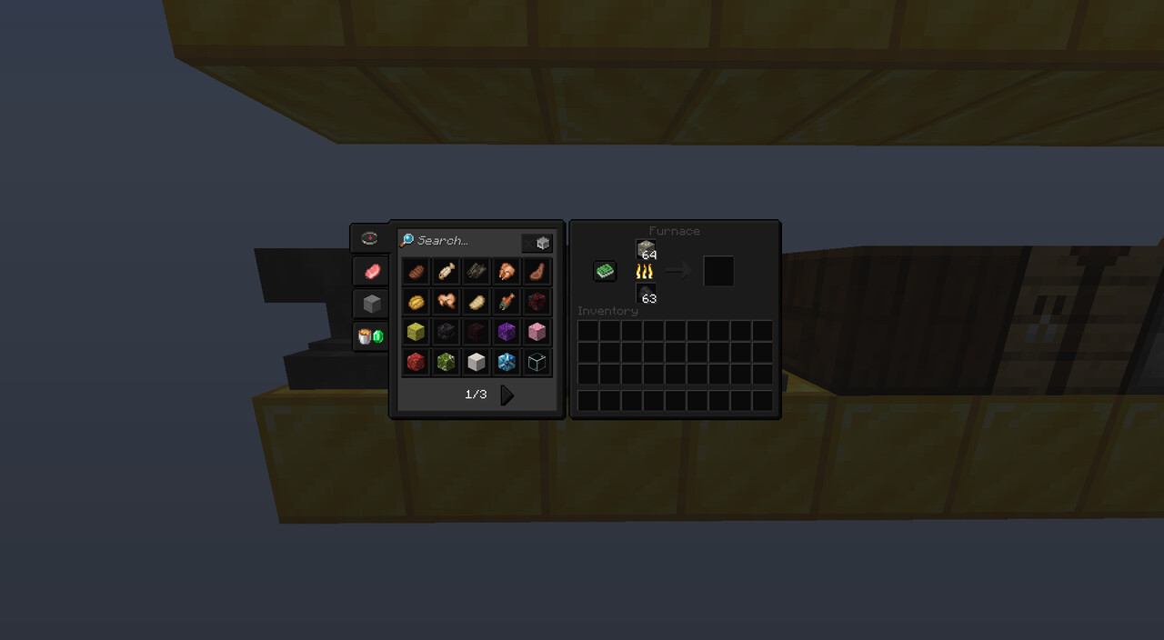 DarkMode Chocolate GUI Minecraft Texture Pack