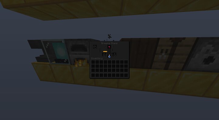 DarkMode Chocolate GUI Minecraft Texture Pack