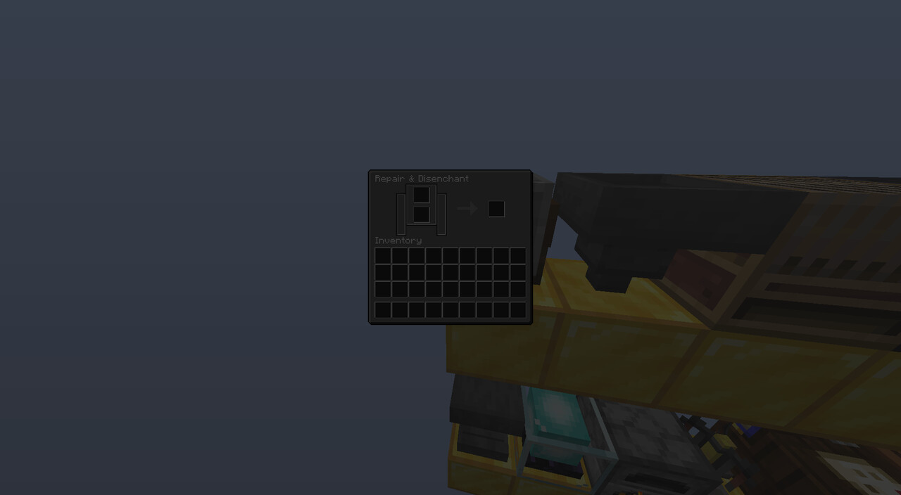 DarkMode Chocolate GUI Minecraft Texture Pack