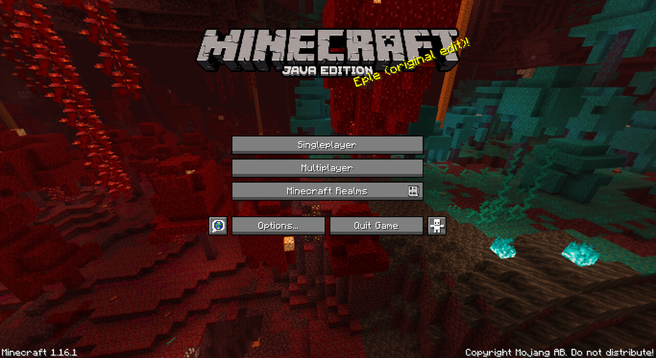 Moonbad's Cubic GUI (W.I.P) Minecraft Texture Pack