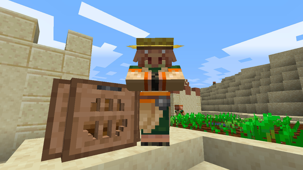 Piglin Villagers Minecraft Texture Pack