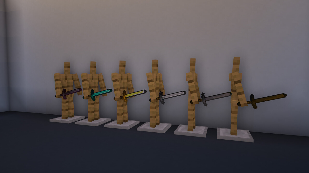 Vertical Swords Pack Minecraft Texture Pack
