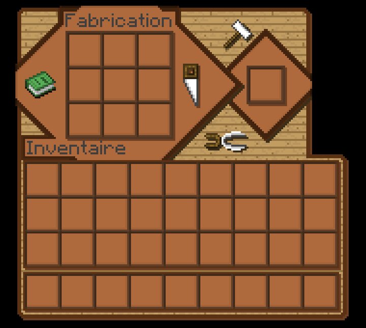 A Better GUI 1 (link for the 2 in the description) Minecraft Texture Pack