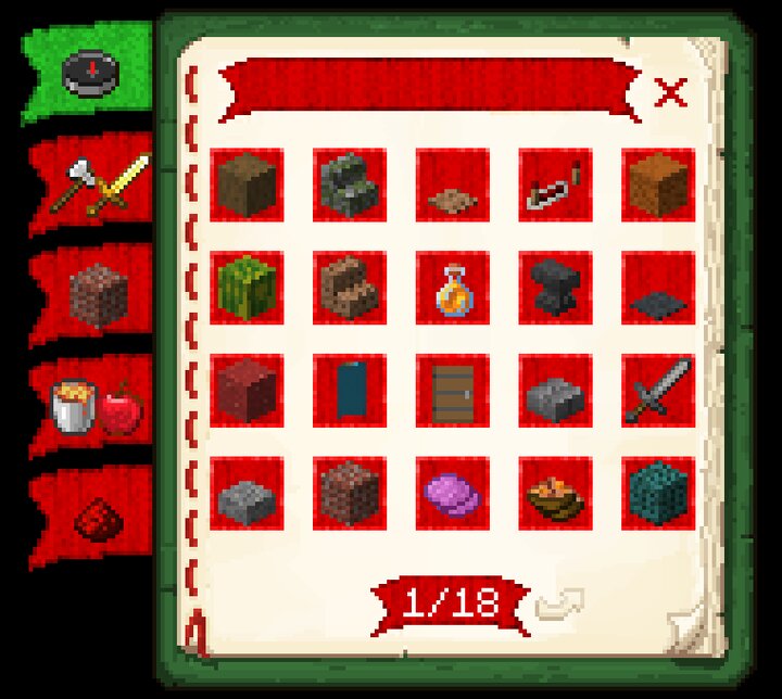 A Better GUI 1 (link for the 2 in the description) Minecraft Texture Pack