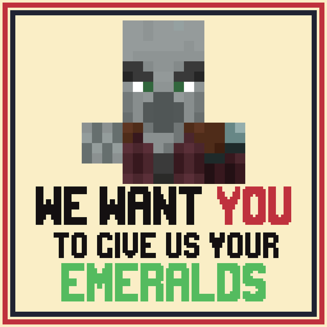 Simple Iconic Posters Minecraft Texture Pack