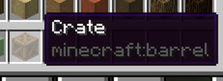 Barrels 2 Crates Minecraft Texture Pack