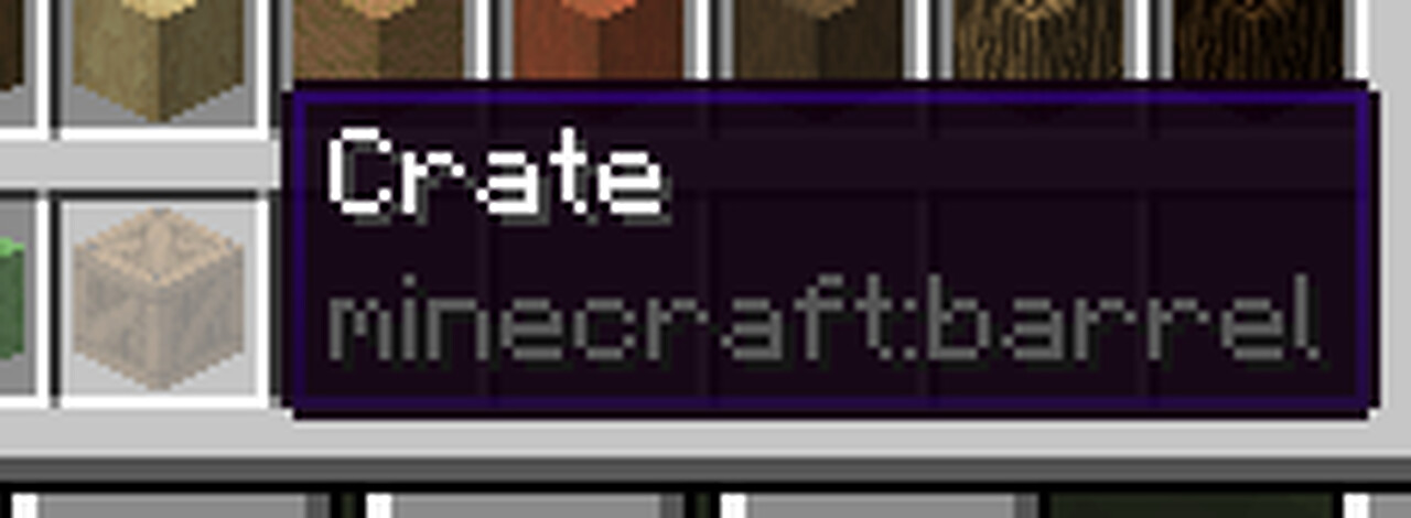 Barrels 2 Crates Minecraft Texture Pack